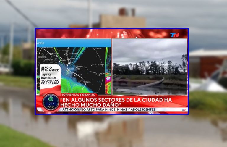Afirman que la tormenta en Nueve de Julio "devastó un barrio entero" y ...