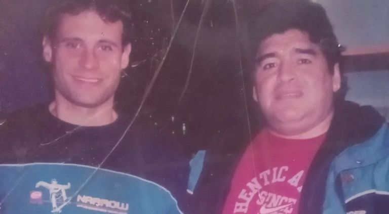 Iba a ver a River y terminó comiendo un asado con Maradona: la historia ...